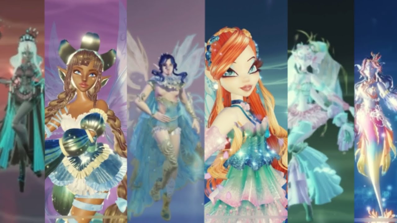 EVERY transformation in THE MYTHICAL GUARDIANS roblox 🌬️ 🧚‍♀️🍄 - YouTube