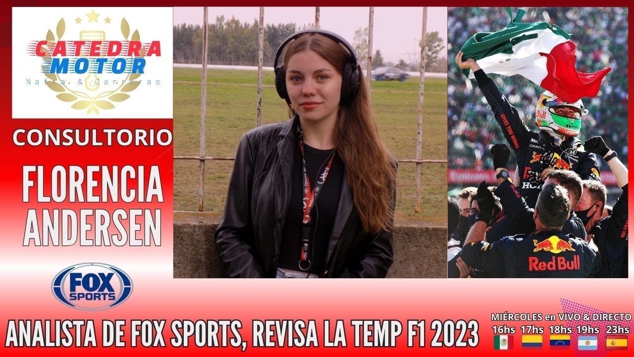 F1 - Florencia ANDERSEN de FOX SPORTS revisa la temporada 2023 - YouTube