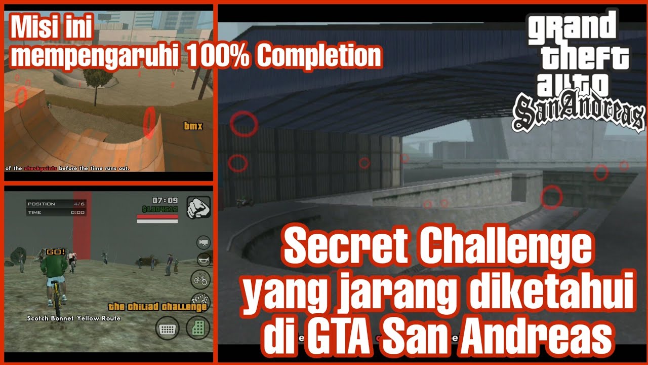 GTA SA Secret #5 : Challenge Rahasia (Berpengaruh pada 100% Completion ...