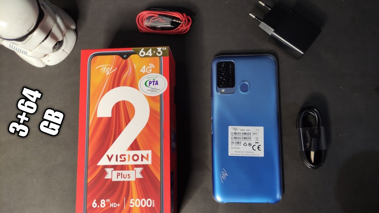Itel Vision 2 Plus (3/64GB) Unboxing and short Review, Price in ...