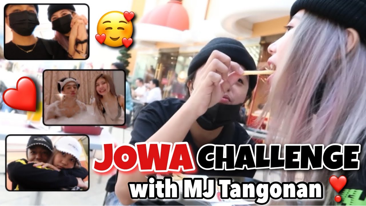 JOWA CHALLENGE WITH MJ TANGONAN | Shaina Denniz - YouTube