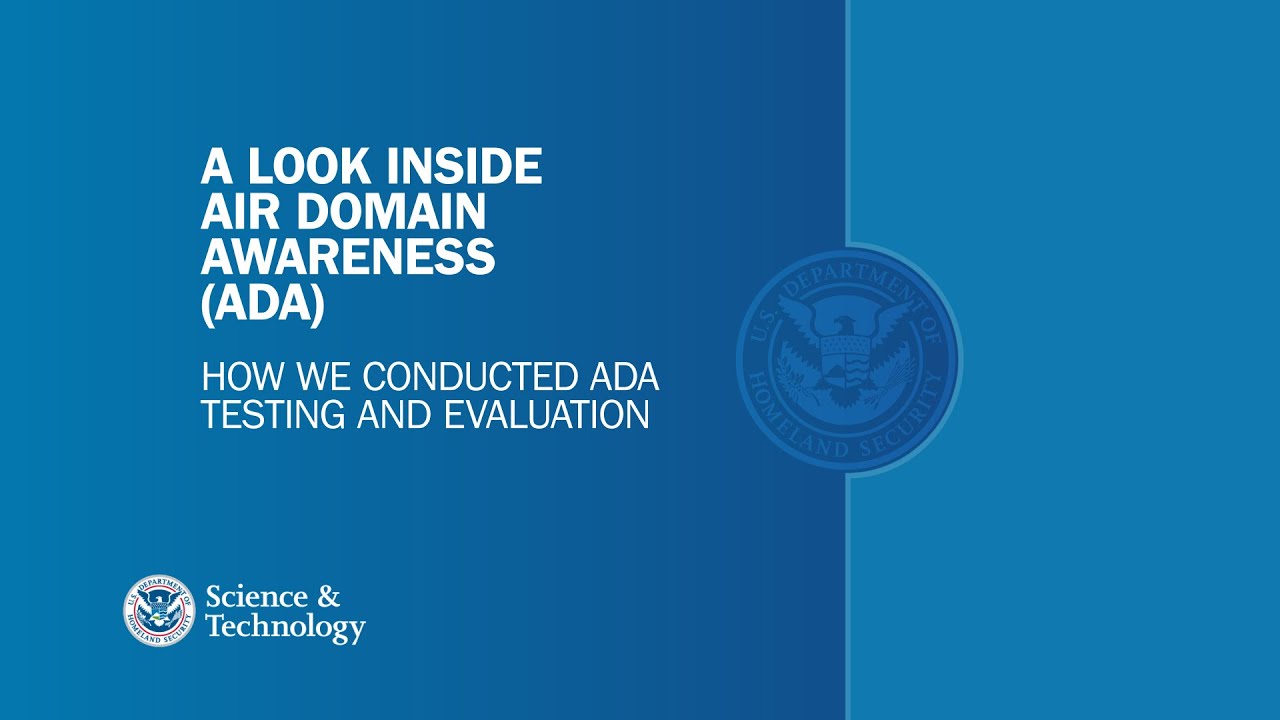 A Look Inside Air Domain Awareness (ADA) | How We Conducted ADA Testing ...