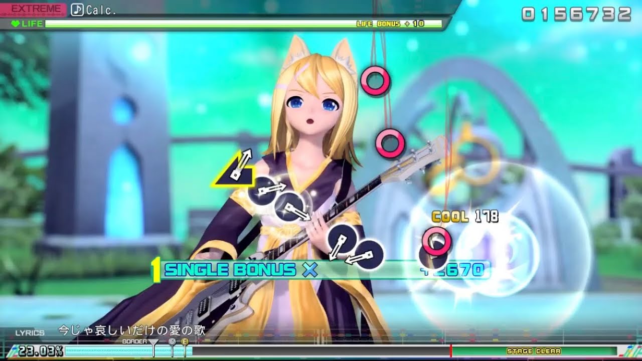 ★8 Calc. EXTREME ALL COOL 【初音ミク Project DIVA mod】 - YouTube