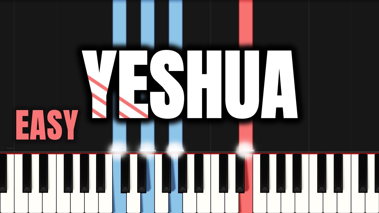 Jesus Image - Yeshua | EASY PIANO TUTORIAL by Synthly Piano - YouTube
