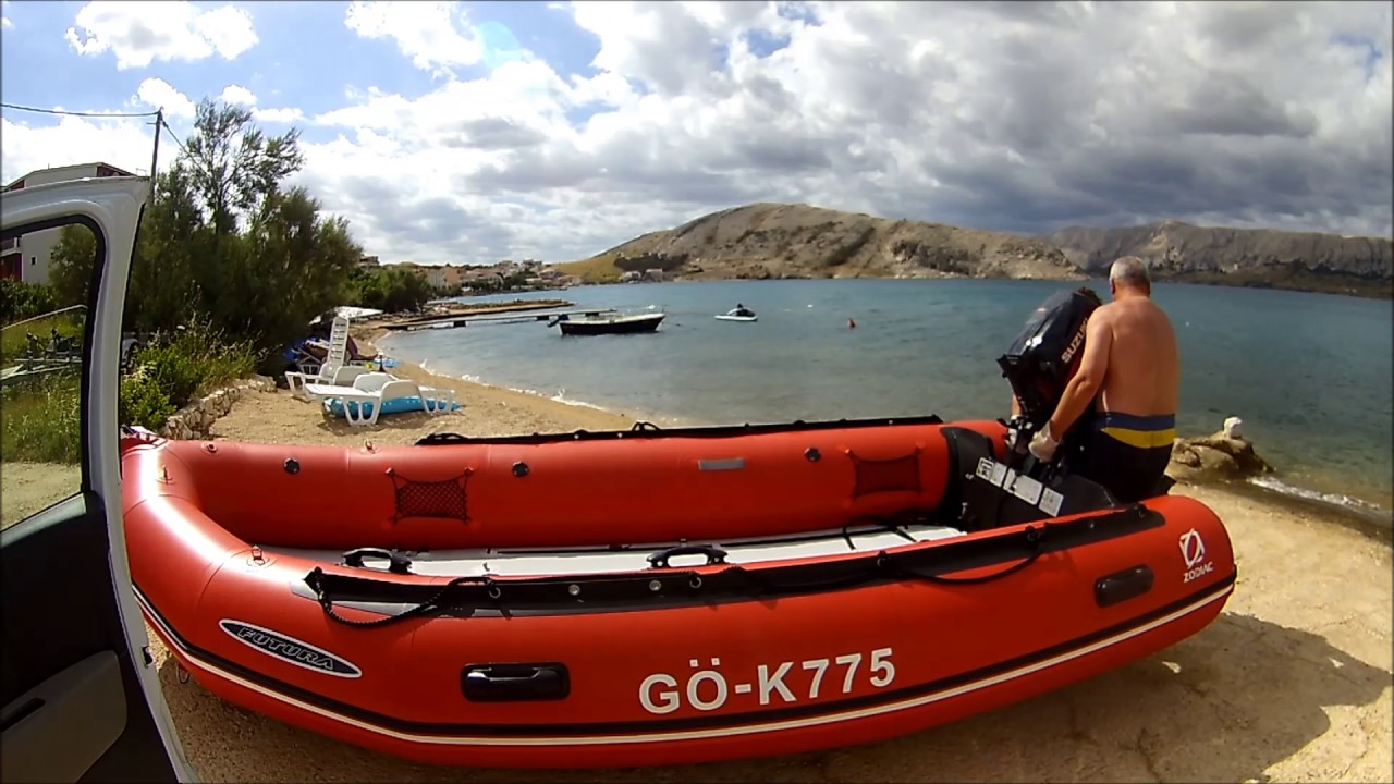 Ściąganie z pontonu silnika Suzuki DF30 ATHL - YouTube