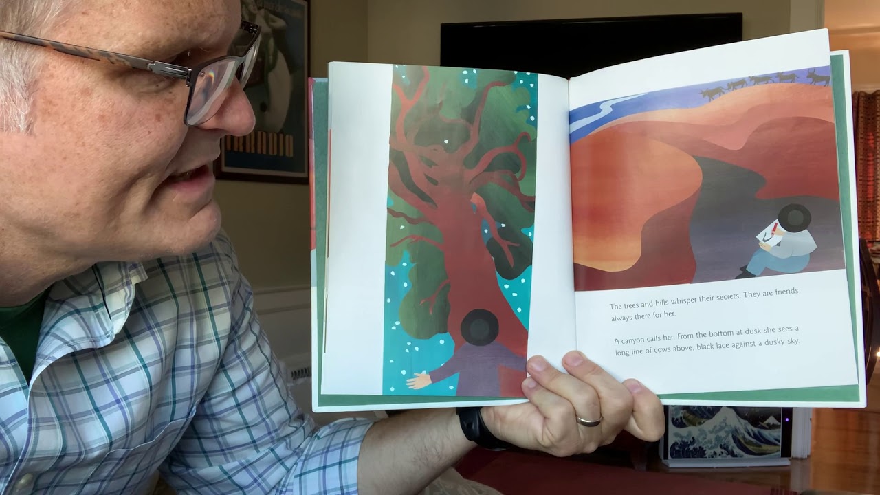 Picture book read aloud: Through Georgia’s Eyes - YouTube