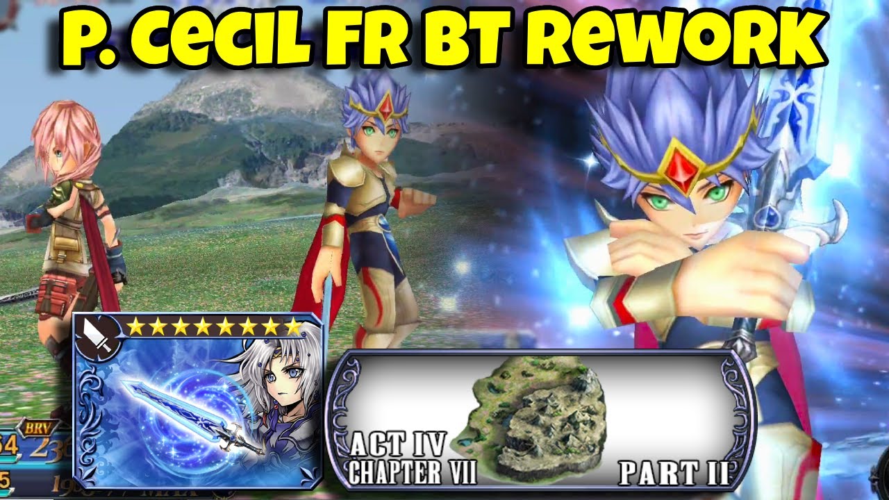 Our Paladin Has Returned! P. Cecil FR BT Rework Showcase! Act 4 Chapter ...