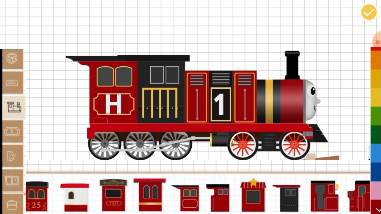 labo brick train black james thomas & friends level 1 gameplay ios ...
