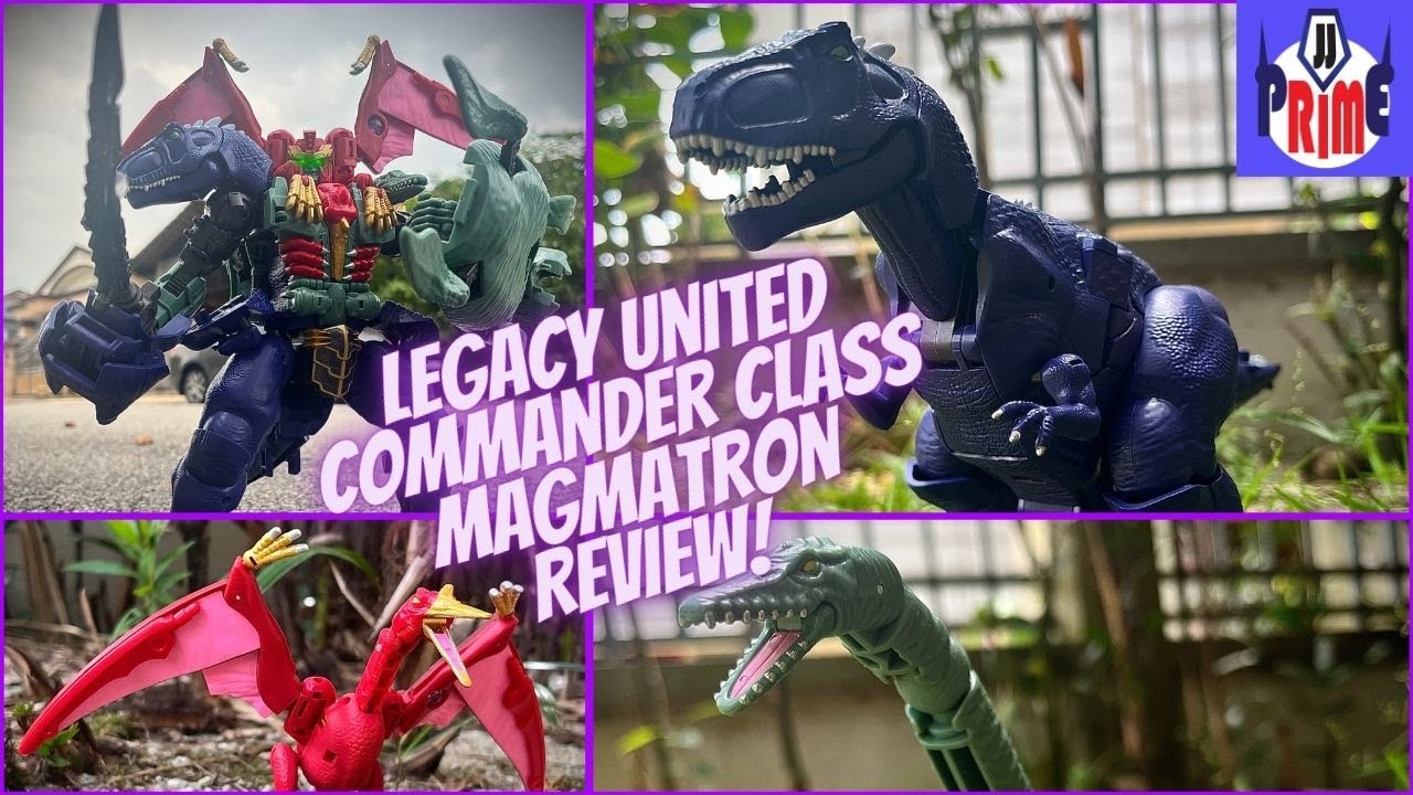 JJ Prime REVIEWS: Transformers Legacy United Commander MAGMATRON! - YouTube