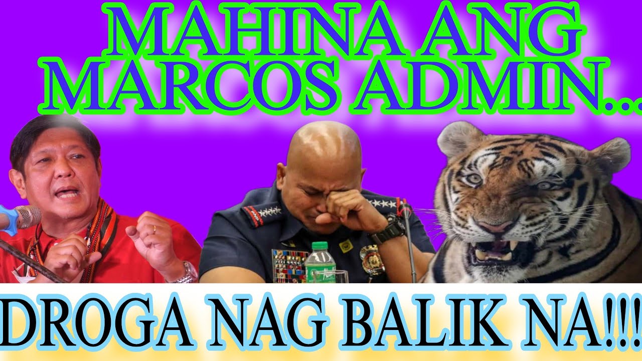 MAHINA ANG MARCOS ADMIN...DROGA NAG BALIK NA!!! - YouTube