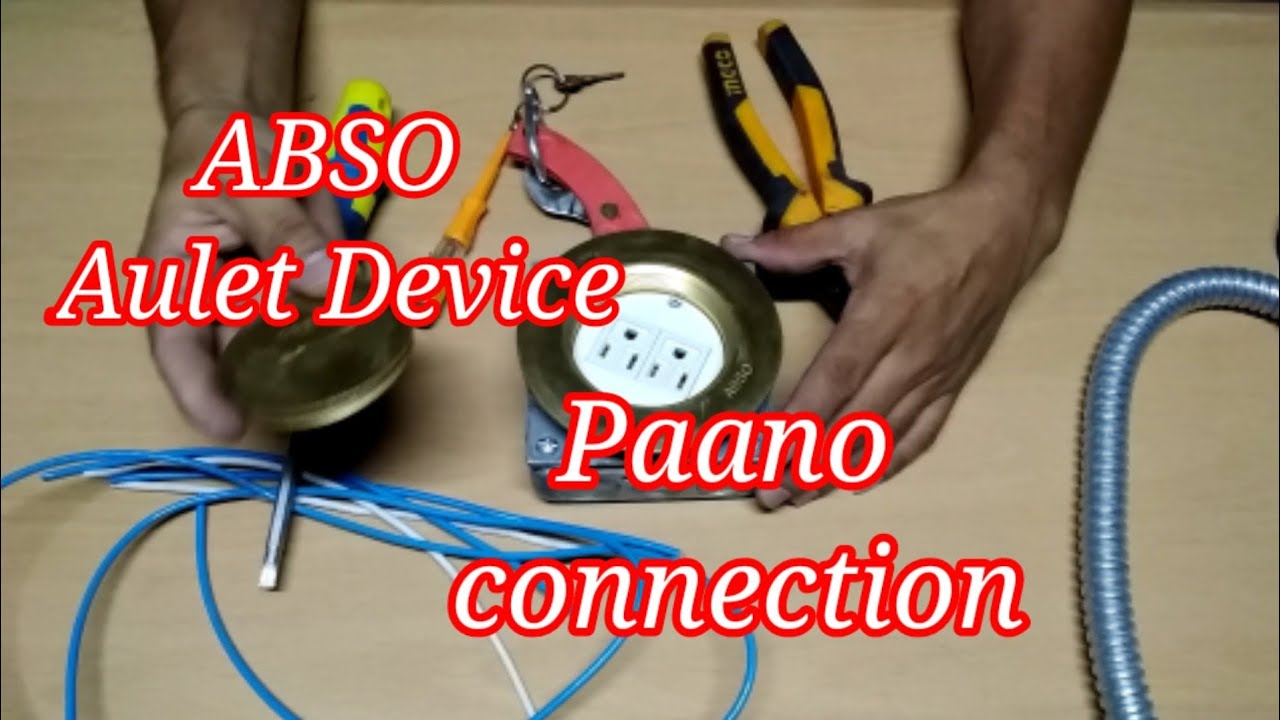 ABSO outlet device | Paano | Connection - YouTube