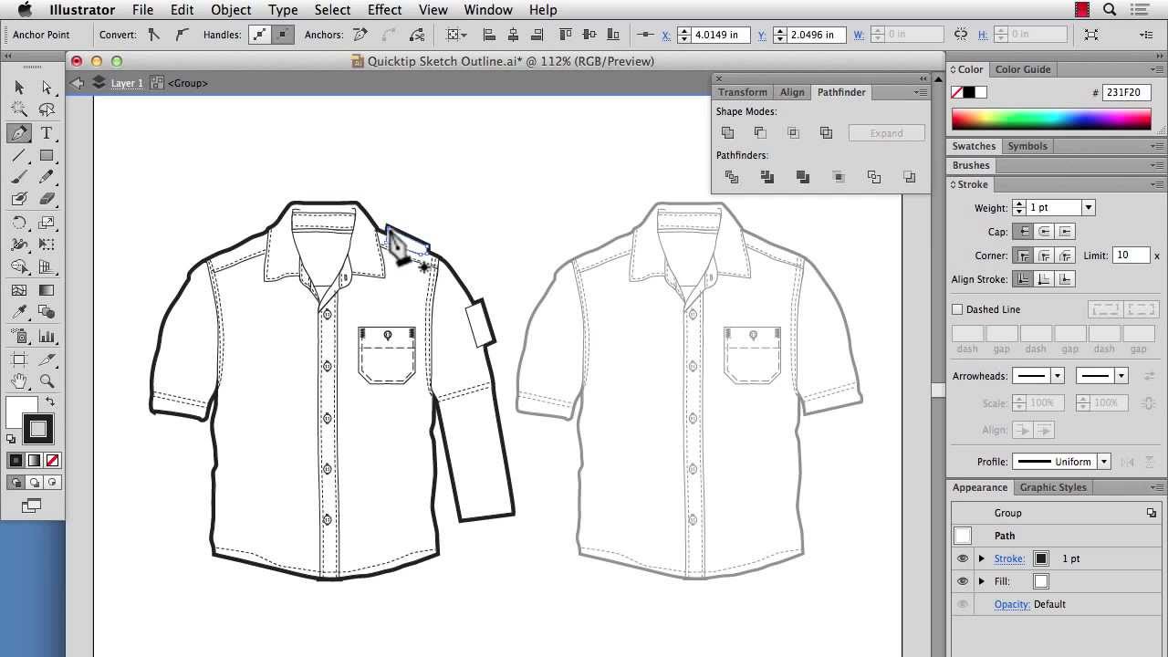 Quicktip Sketch Outline - YouTube