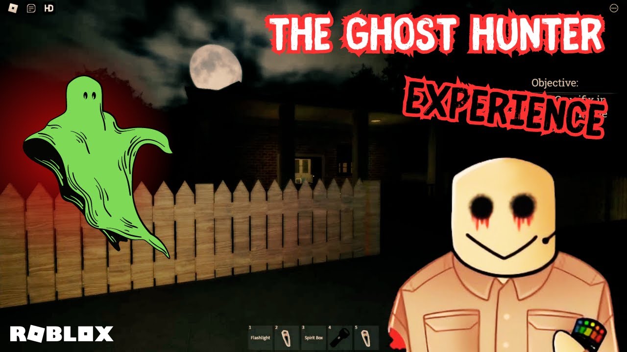 The GHOST HUNTER Experience | ROBLOX - YouTube