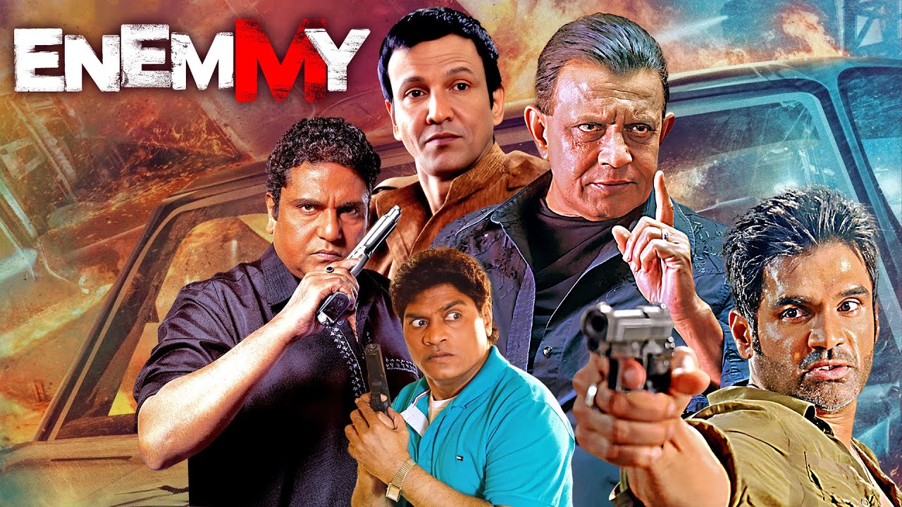 Enemmy (4K) | Full Movie | Suniel Shetty, Mithun Chakraborthy, Kay Kay ...
