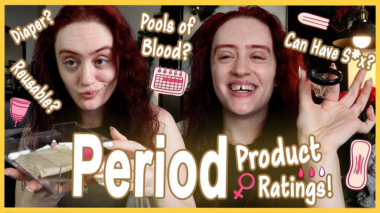 Girl Talk: BEST period products - Rating period product options - YouTube