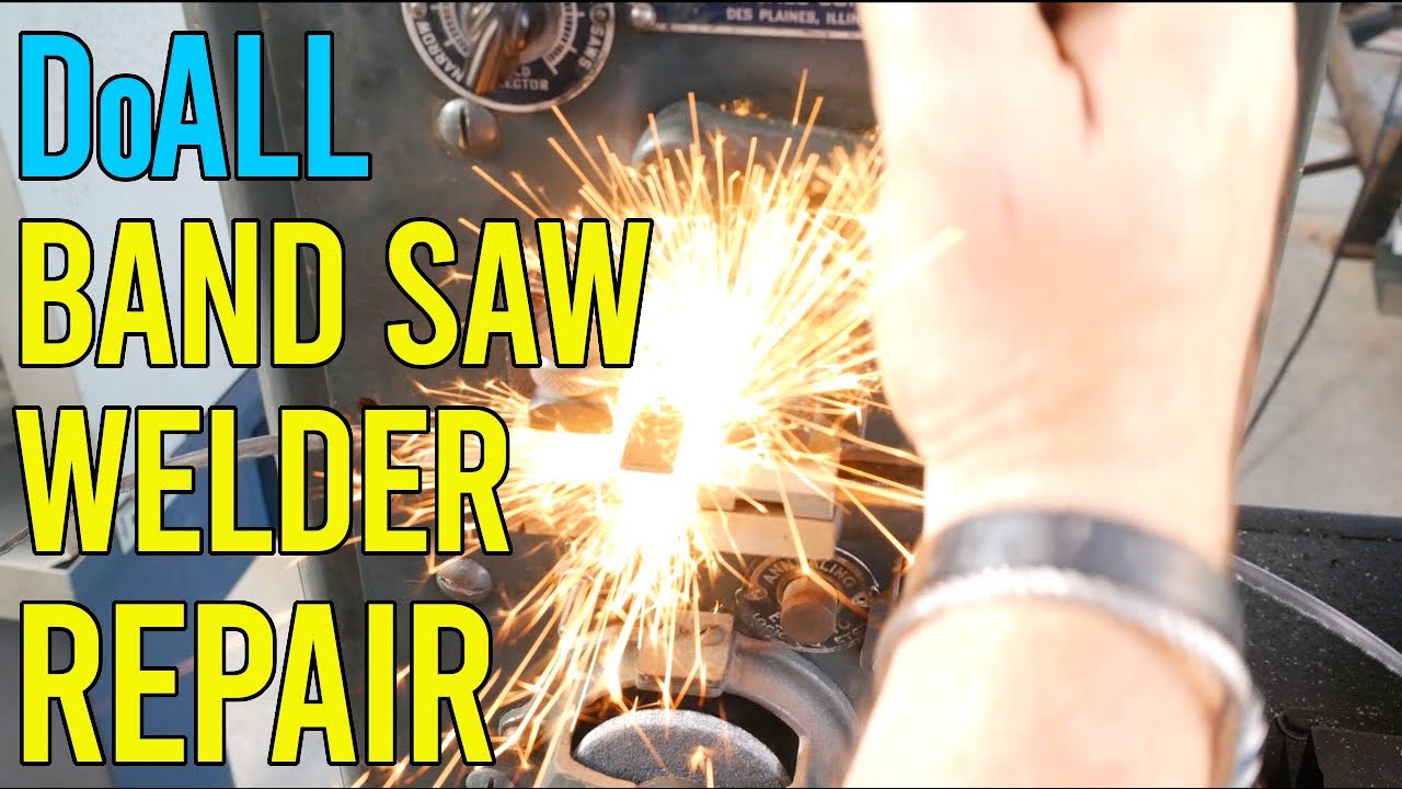 Rewinding a DoAll band saw welder transformer || RotarySMP - YouTube