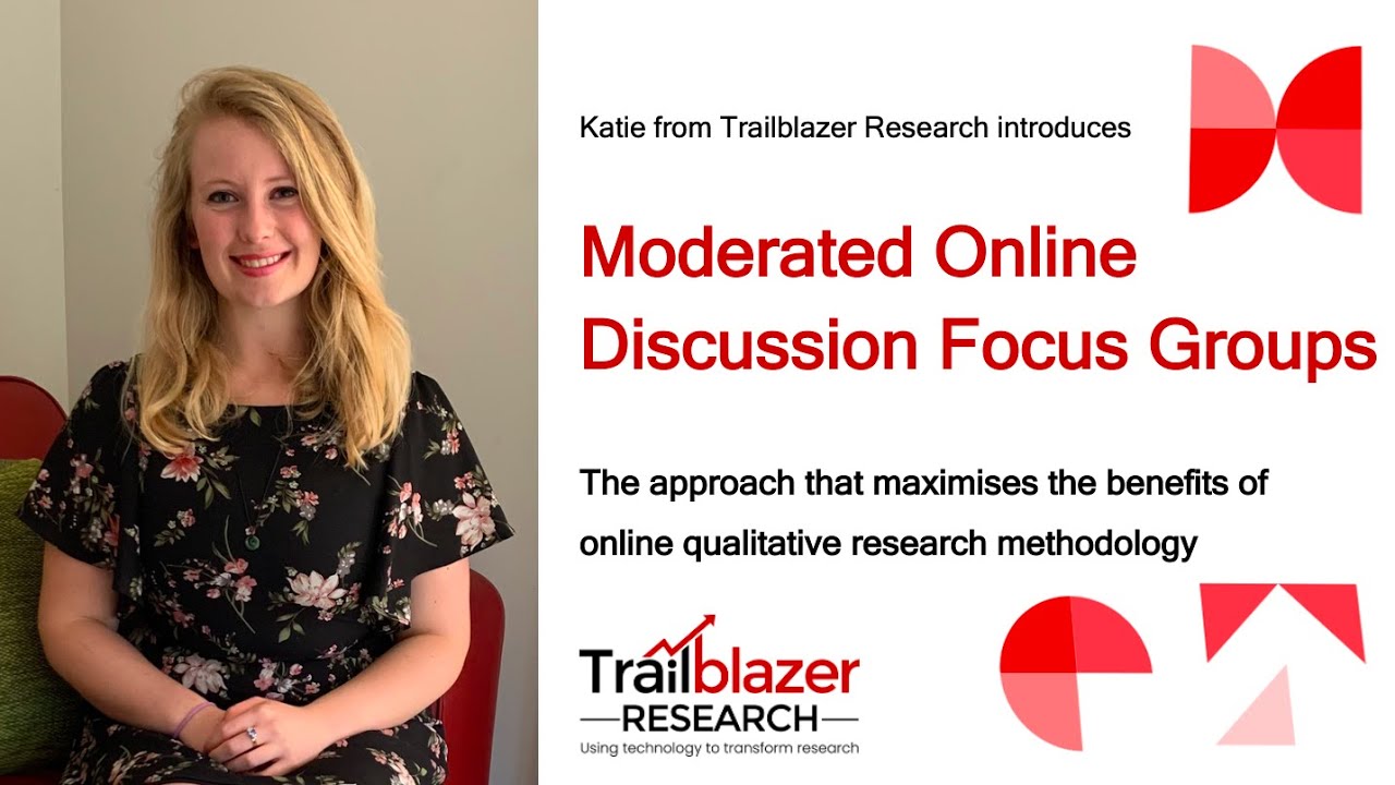 Moderated Online Discussion Focus Groups - YouTube
