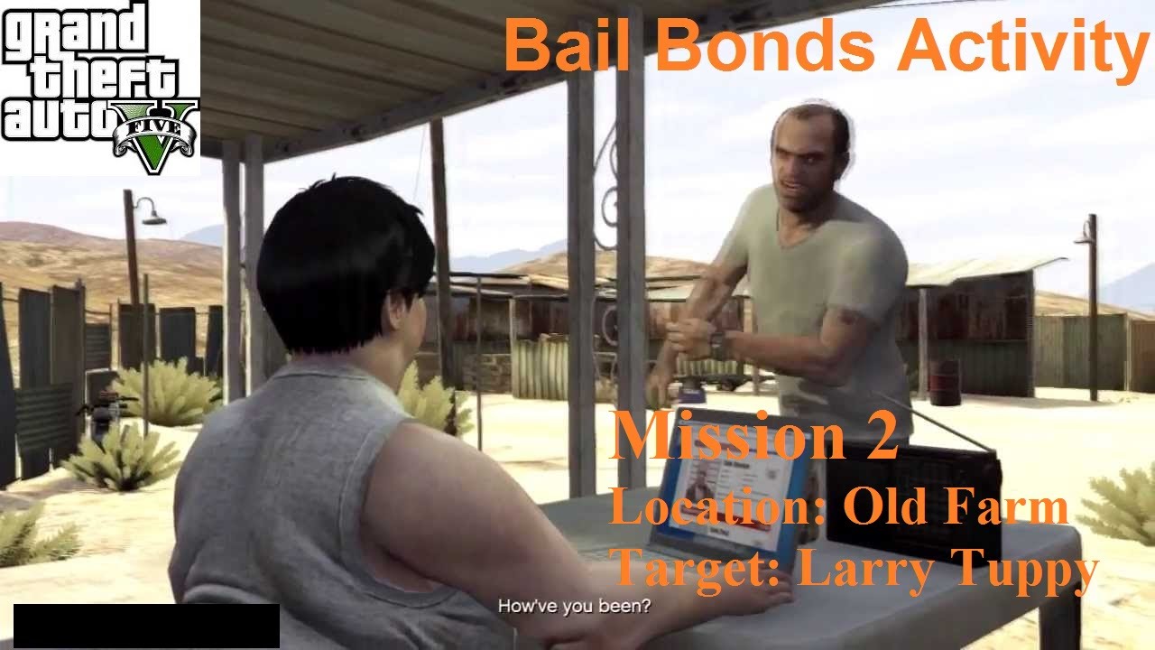 GTA V: Bail Bond Activity # 02 - Old Farm (Larry Tupper) - YouTube