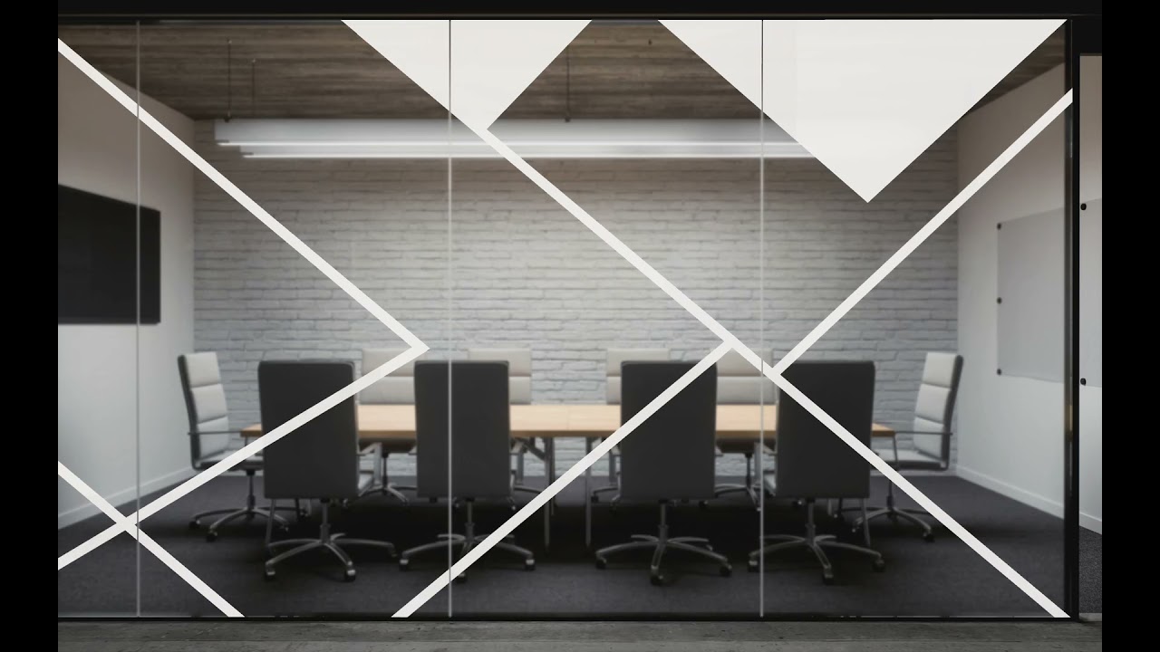 Custom Smart Glass Design In Conference Room - YouTube