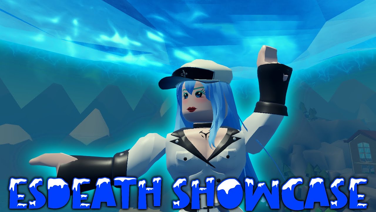 Captain Esdeath Showcase | Heroes Online World Roblox - YouTube