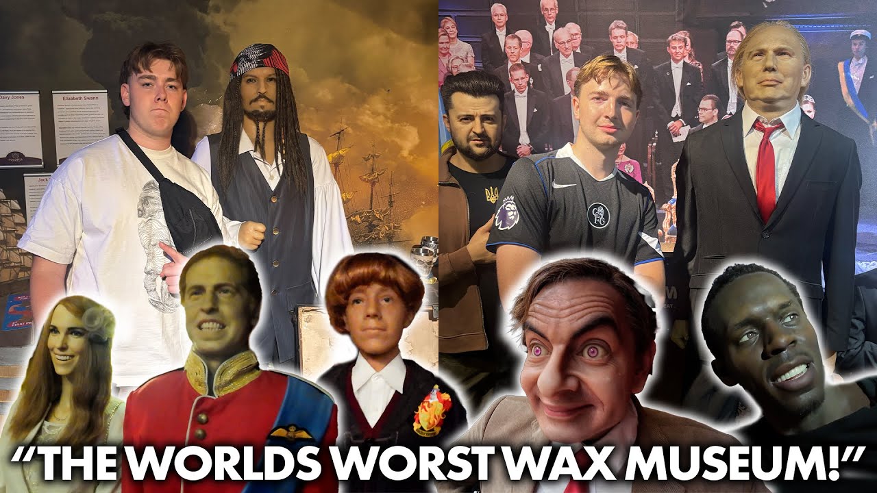 We Visited The Worlds WORST Wax Museum... - YouTube