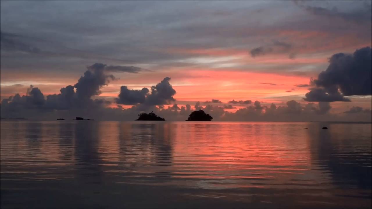 Sunrise in Fiji - YouTube