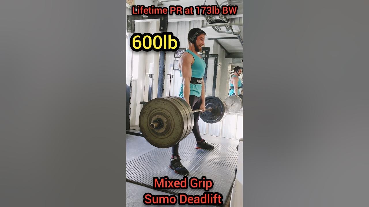 600lb Deadlift Lifetime Goal! (Sumo Mixed Grip at 173lb BW) - YouTube