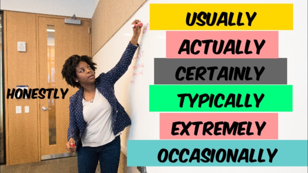Usually|| Actually || Typically || Honestly || Occasionally ...