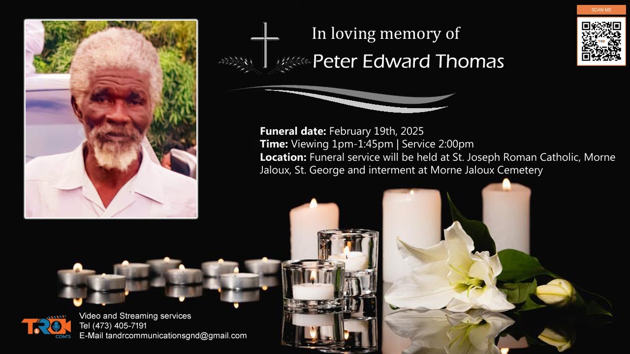 Celebrating the life of Peter Edward Thomas - YouTube