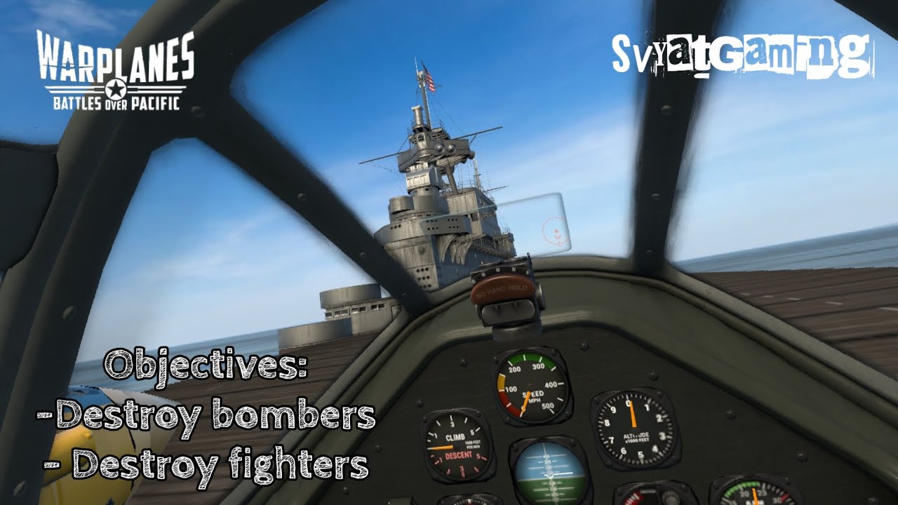 Warplanes battles over Pacific mission 95 | VR Gameplay - YouTube