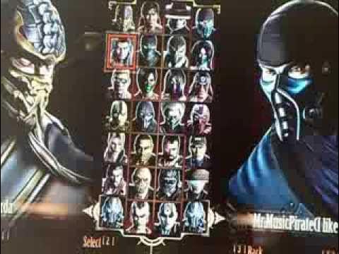 Играем в Мортал комбат на пк - YouTube