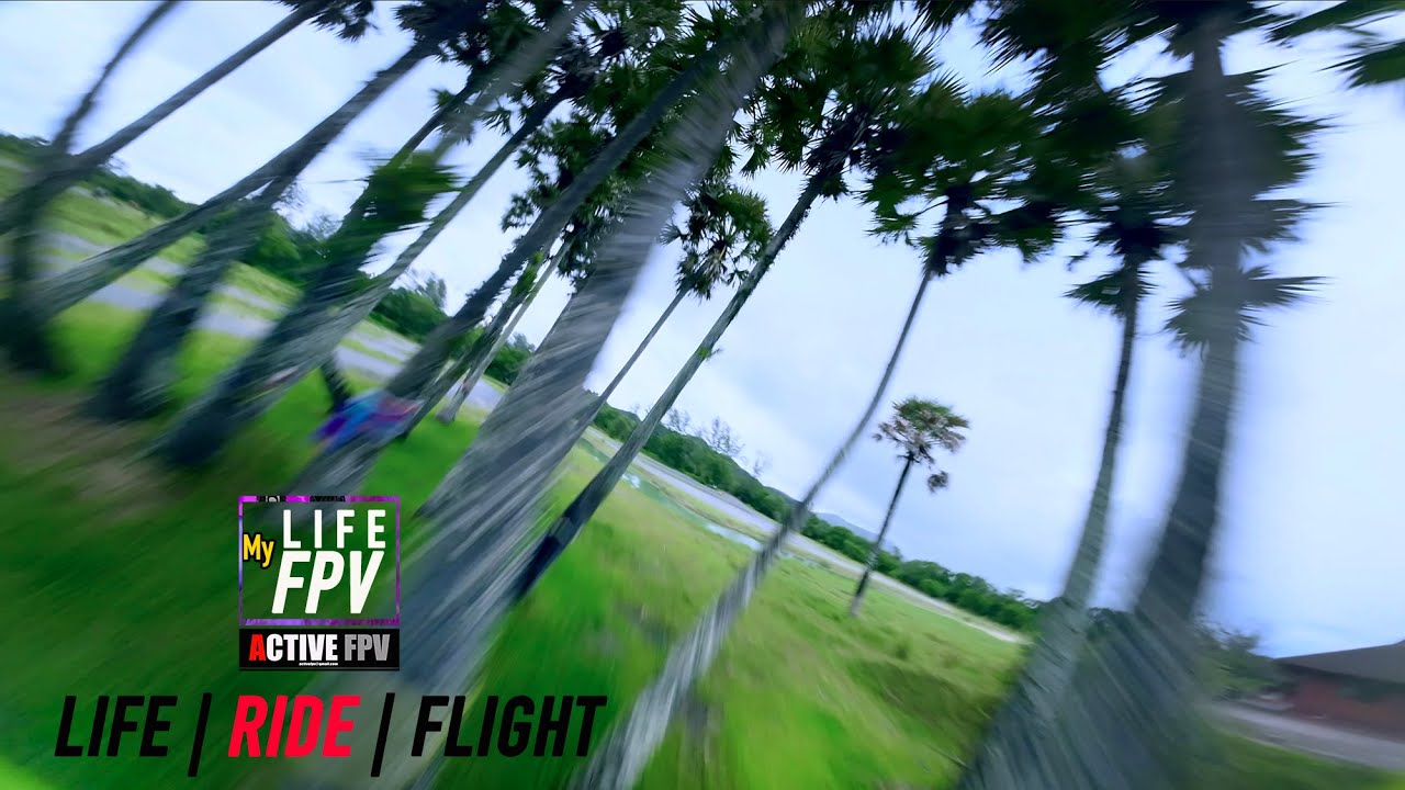 5 inch FREE STYLE PRACTICE | LIFE RIDE FLIGHT | มือใหม่ FPV BEGINNER ...