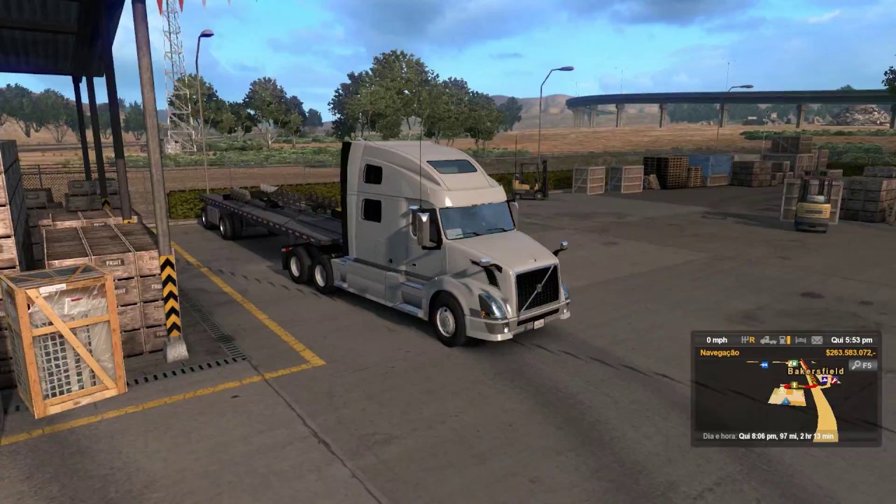 ATS Volvo VNL 780, mostrando concessionaria Volvo e pinturas!!! - YouTube