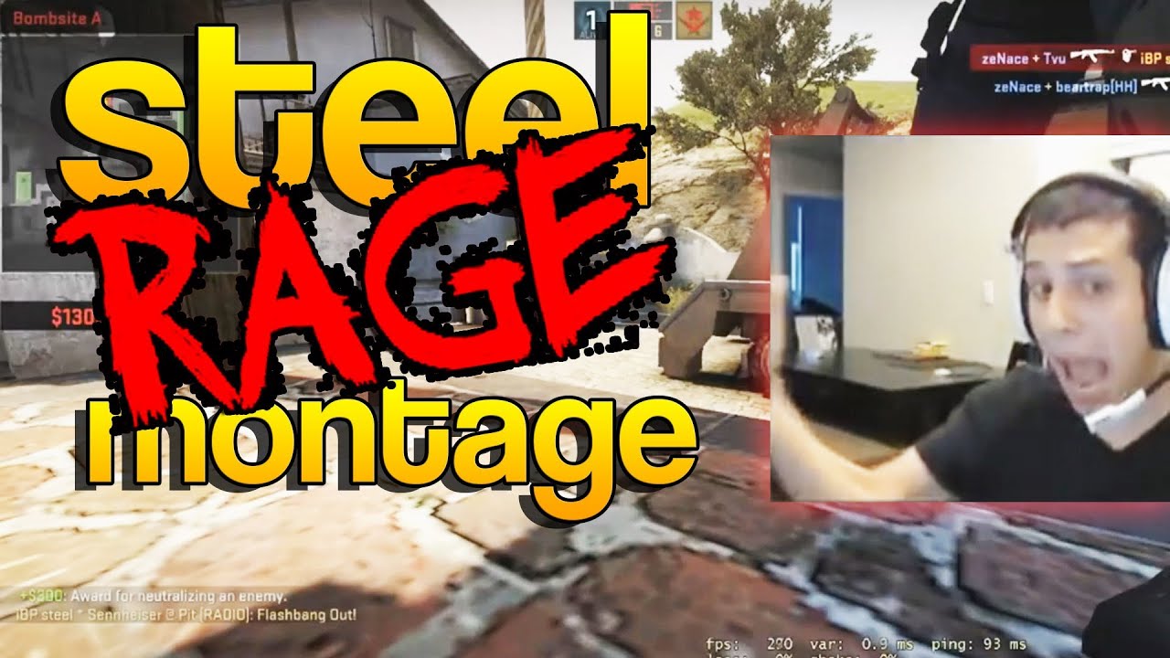 CS:GO - Steel RAGE Montage! - YouTube