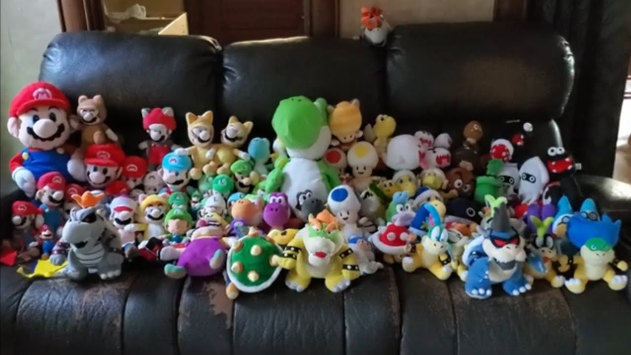 Stuffy Cat's SUPER MARIO PLUSH COLLECTION 2023 - YouTube