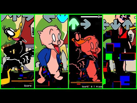 Friday Night Funkin' VS Daffy Duck and Porky Pig | Looney Glitch Pibby ...