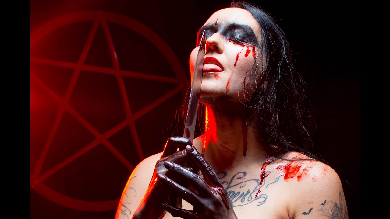 Devil style photo shoot - YouTube