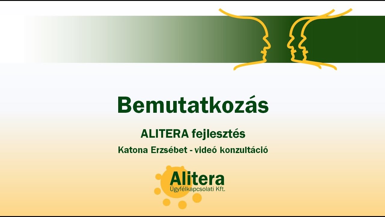 ALITERA konzultáció - bemutatkozás - YouTube