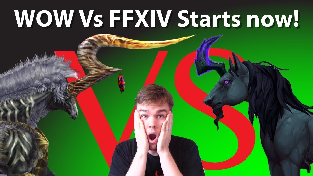 World of Warcraft vs Final Fantasy 14 online! [WOW vs FFXIV] - YouTube