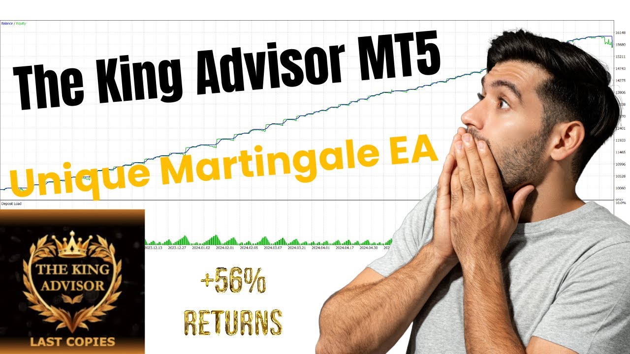The King Advisor MT5 EA Review - Unique Martingale Bot - YouTube
