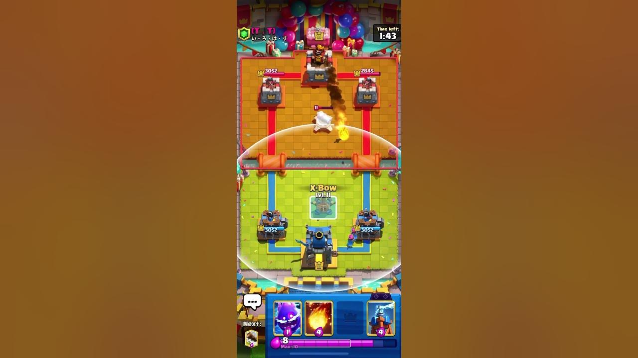 Best X-bow deck for Evolution Mayhem in Clash Royale - YouTube