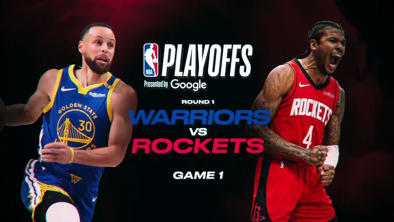 NBA Playoffs on TNT intro | GS@HOU | 4/20/2025 (GM1) - YouTube