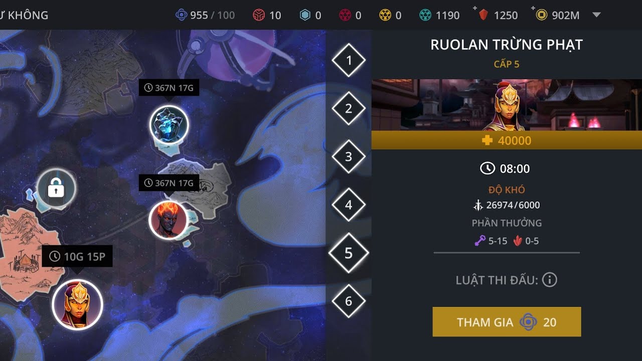 Shadow Fight 3 [Đột kích hư không]: Boss Roulan Trừng Phạt lv5 - YouTube