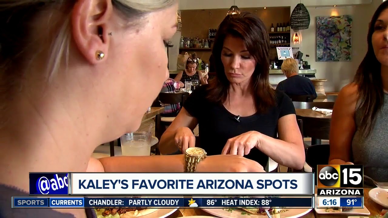 Kaley O'Kelley's favorite Arizona spots - YouTube