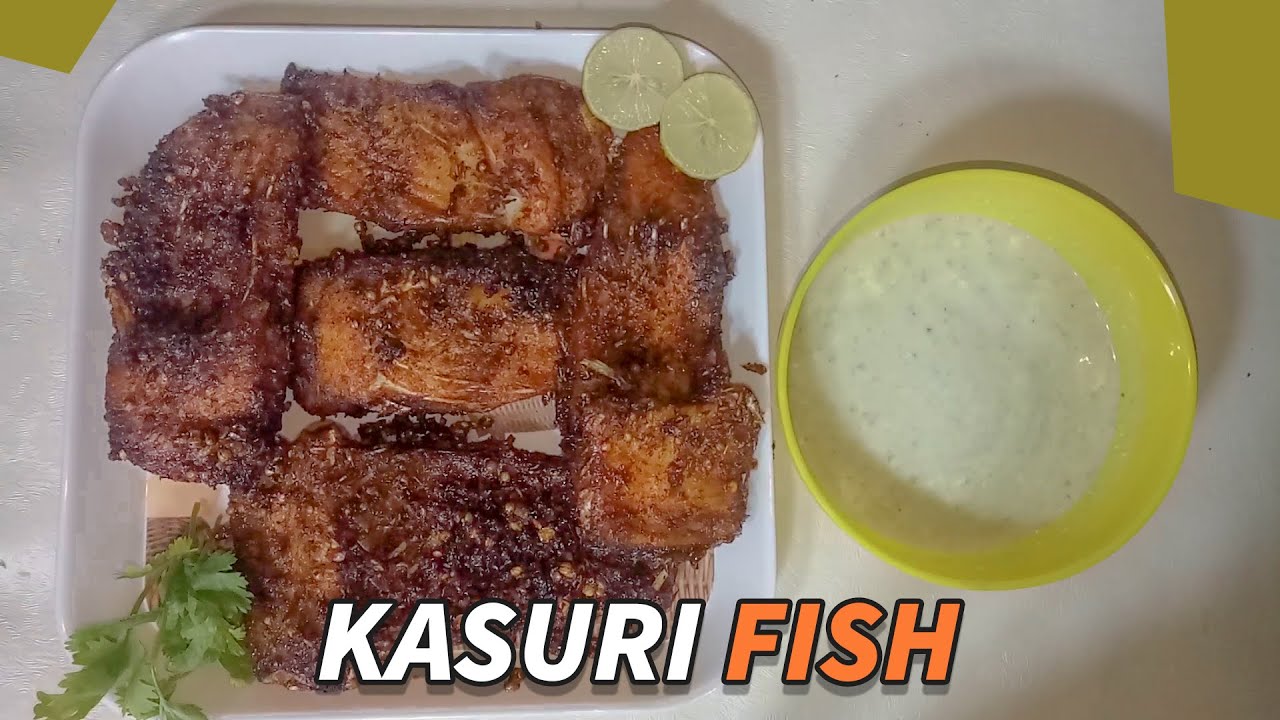 Kasuri Fish Fry Recipe | Rohu Fish | Spicy Fried Fish - YouTube