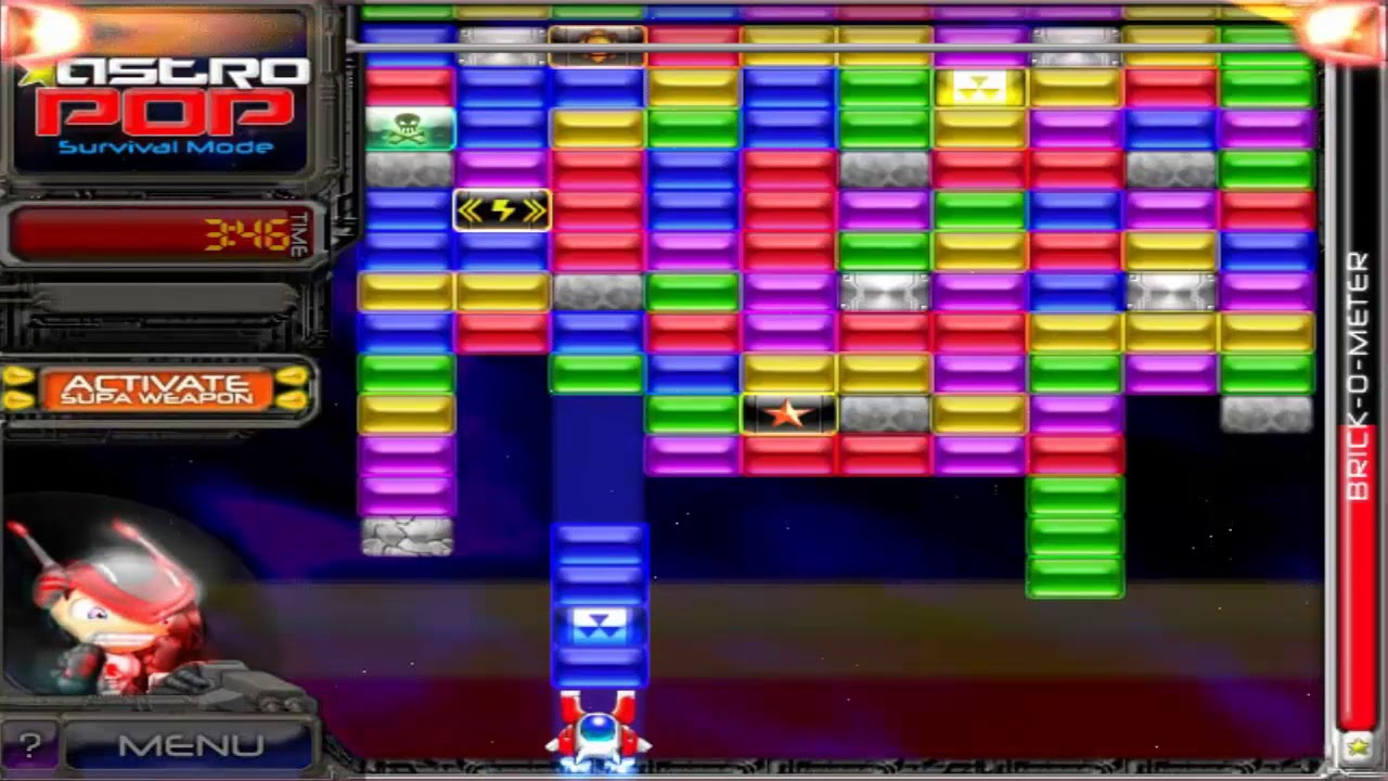 Popcap AstroPop Deluxe Survival mode 10-2-17 - YouTube