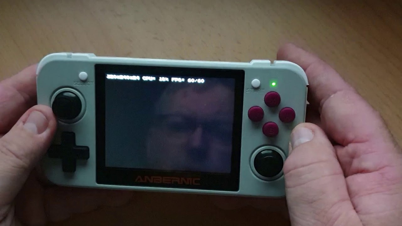 RG350 handheld retro console new fighting games on ps1 and 1943 - YouTube
