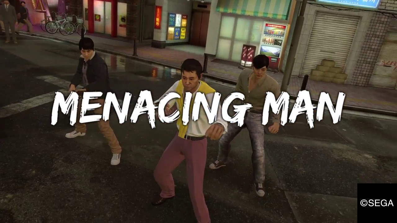 YAKUZA 0: Kiryu vs. Menacing Man - YouTube