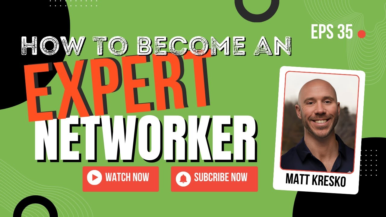 Become an EXPERT NETWORKER - YouTube