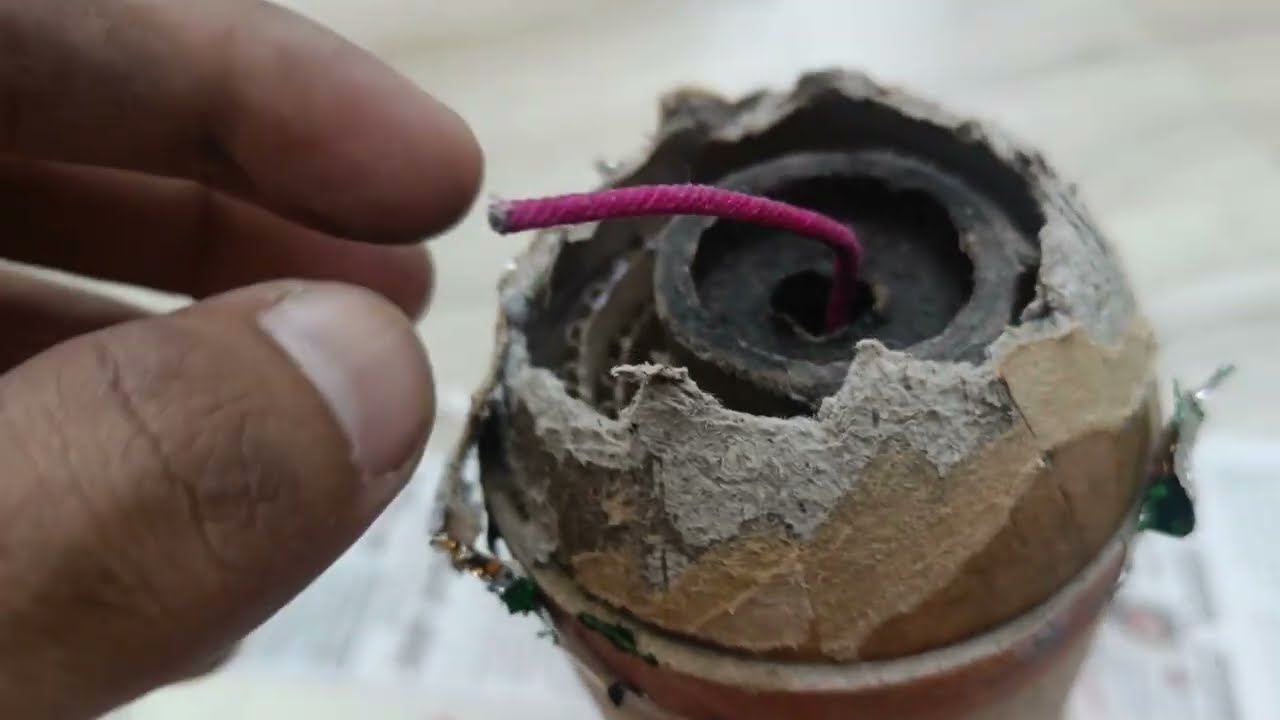 Diwali Anar Experiment | Fireworks Experiment | Diwali 2022 | Anar ...